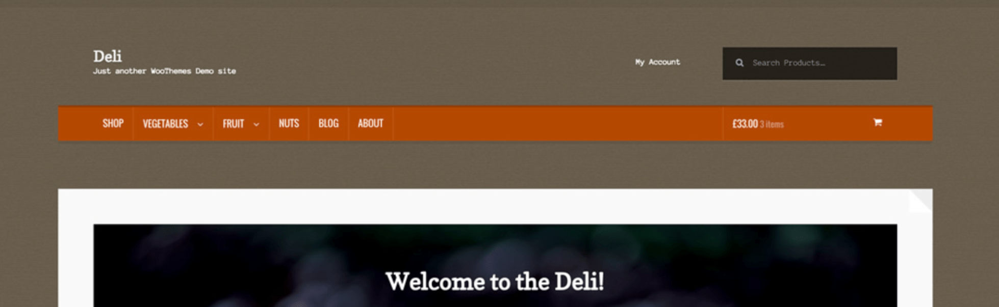 Deli - Storefront Child Theme Documentation - WooCommerce