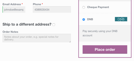 WooCommerce DNB Gateway Documentation - WooCommerce