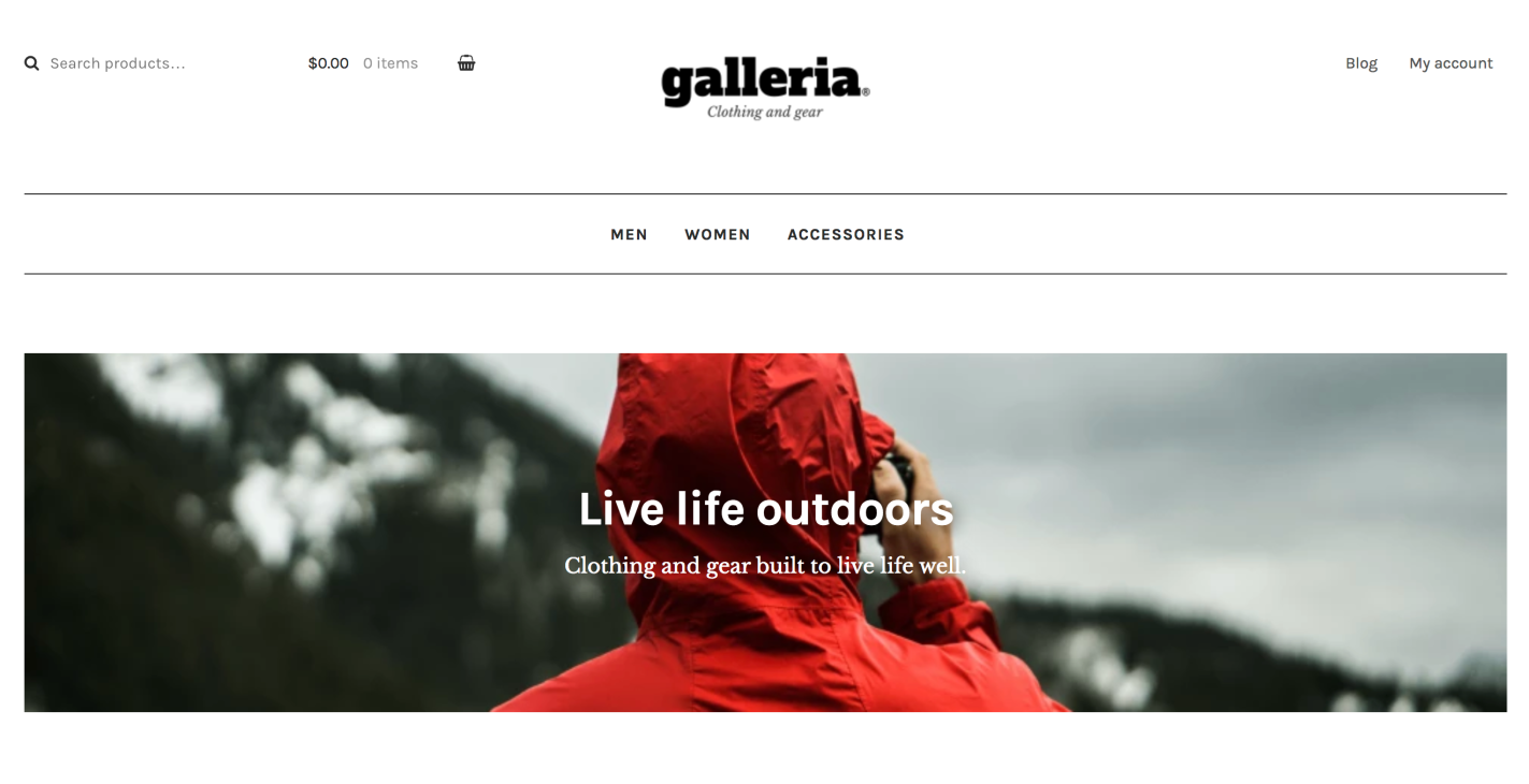 Galleria - Storefront Child Theme Documentation - WooCommerce