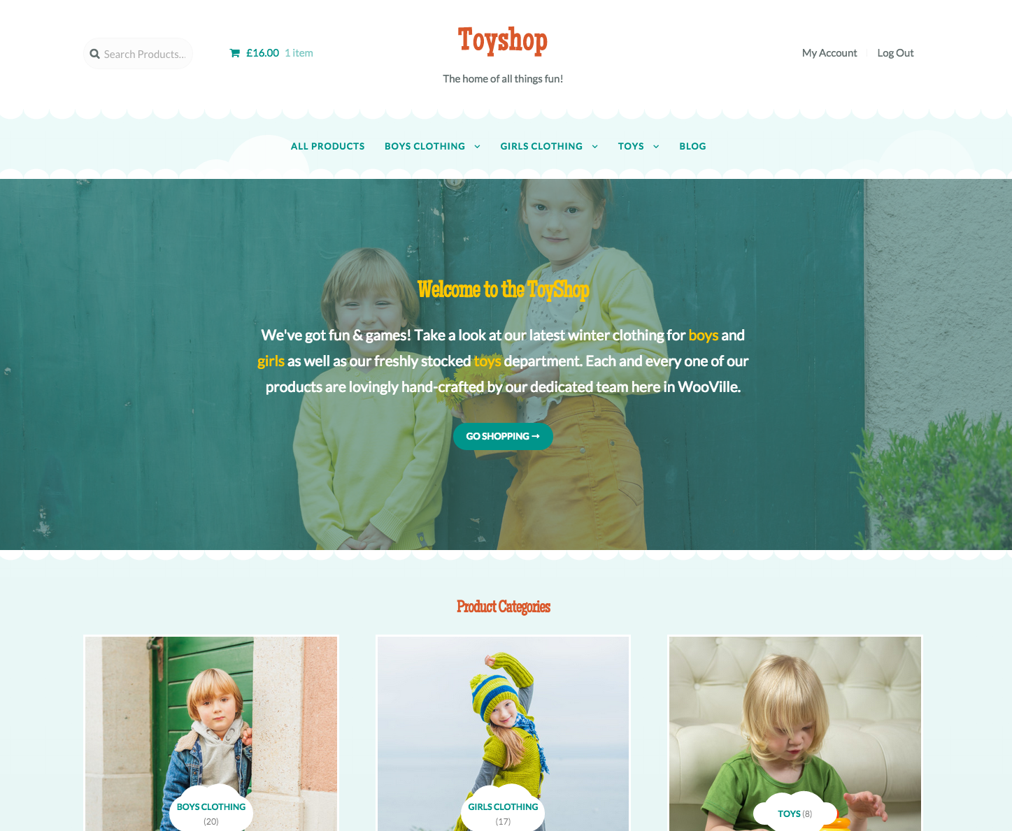 ToyShop - Storefront Child Theme Documentation - WooCommerce