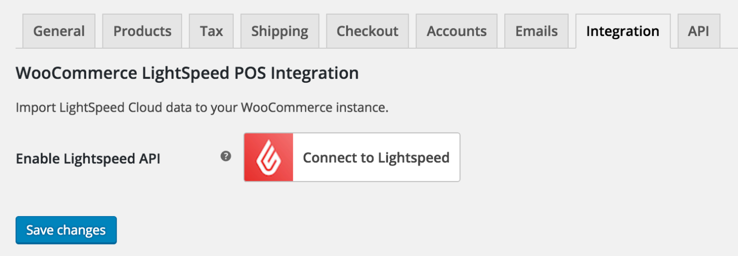 Lightspeed POS for WooCommerce Documentation - WooCommerce