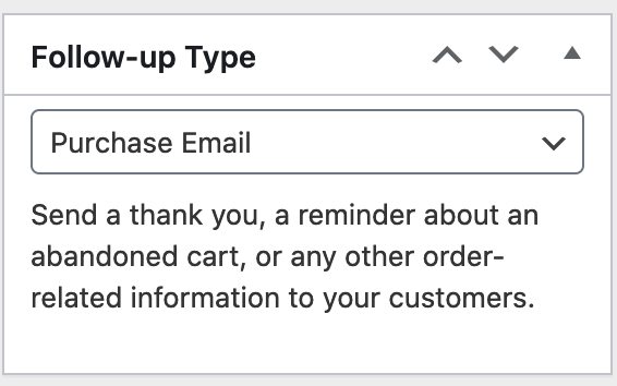 How to create a Follow-up Email for Completed Orders Documentation ...