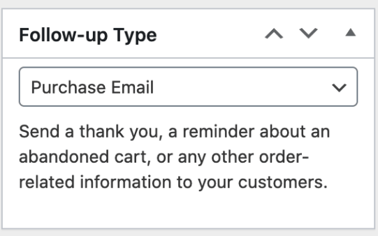 How to create a Follow-up Email for Completed Orders Documentation ...
