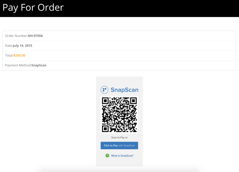 WooCommerce SnapScan Gateway Documentation - WooCommerce