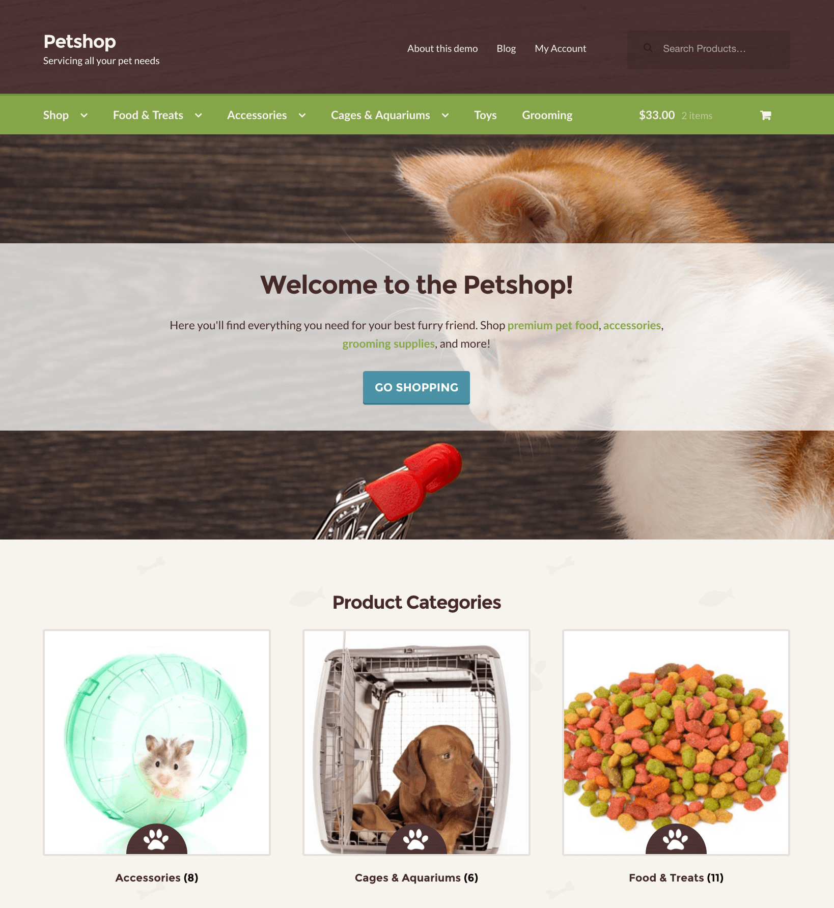 Petshop - Storefront Child Theme Documentation - WooCommerce