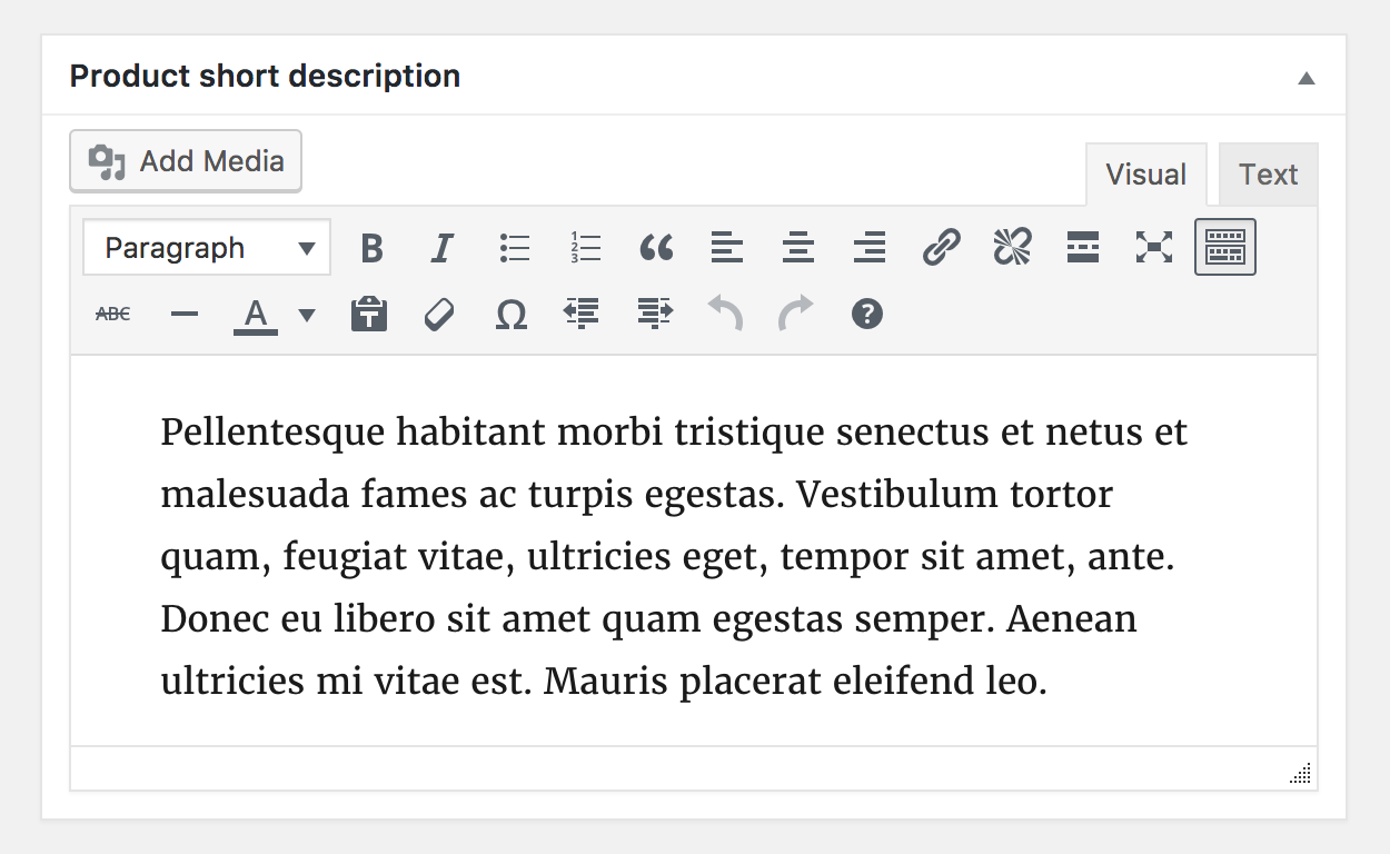 WooCommerce Product Editor settings Documentation - WooCommerce