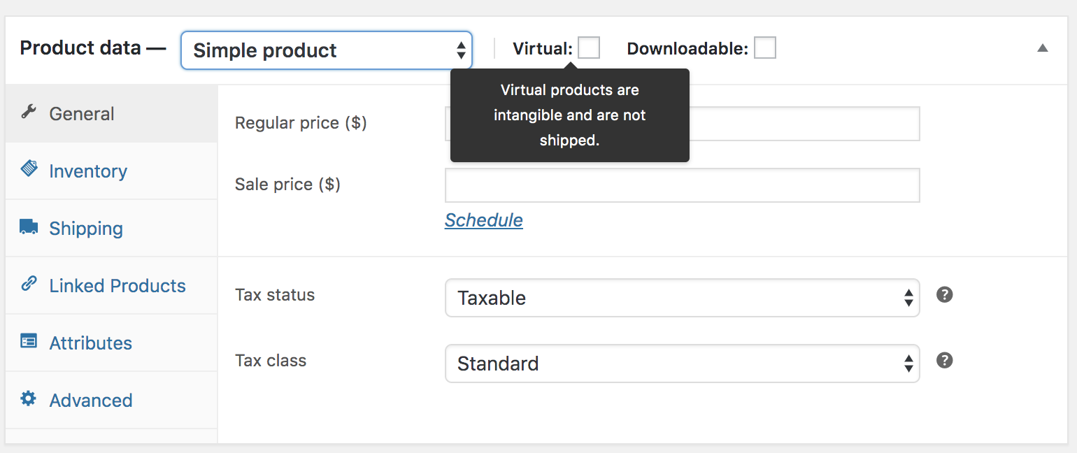 Virtual and downloadable products Documentation - WooCommerce