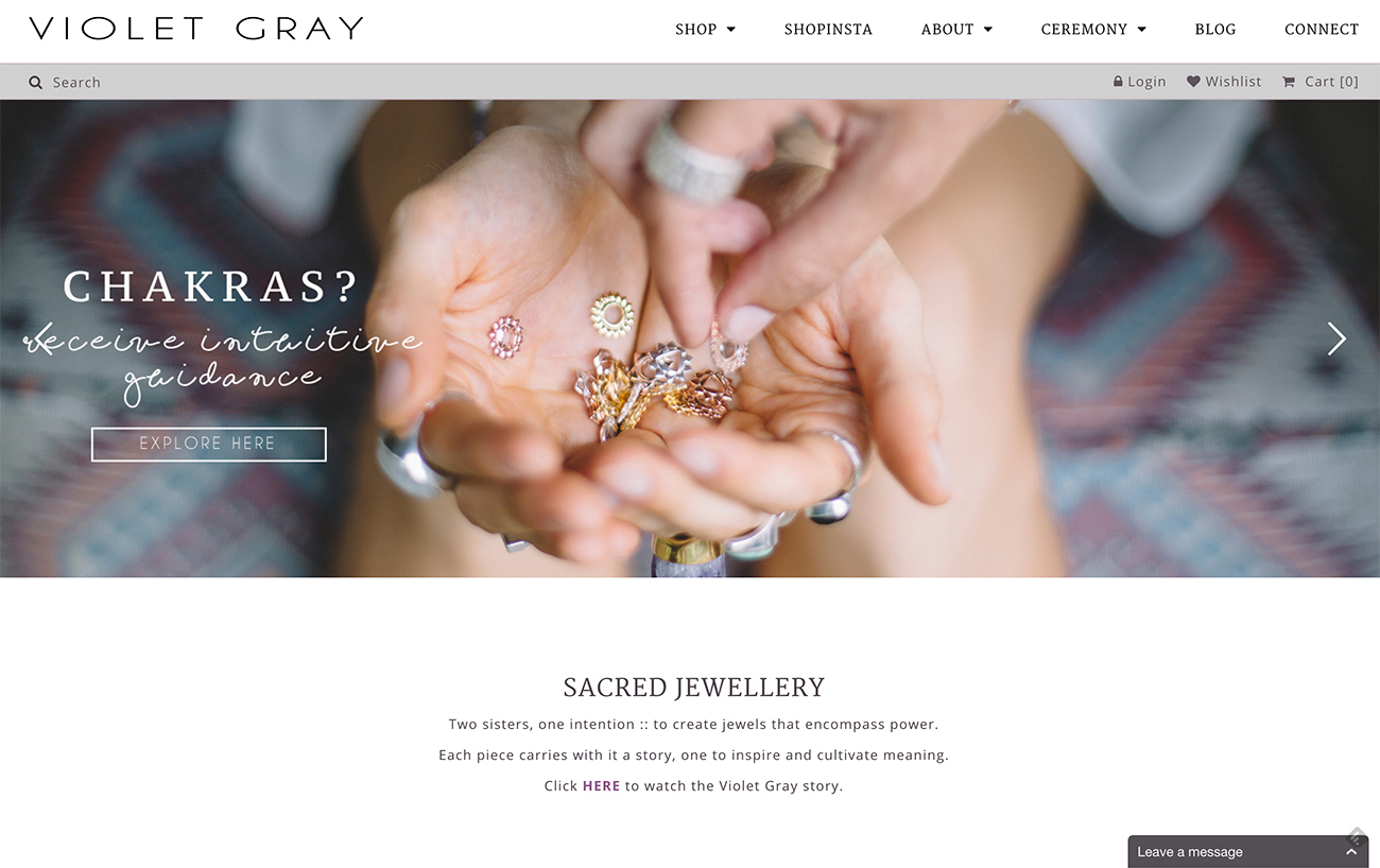 Violet Gray Jewellery - WooCommerce