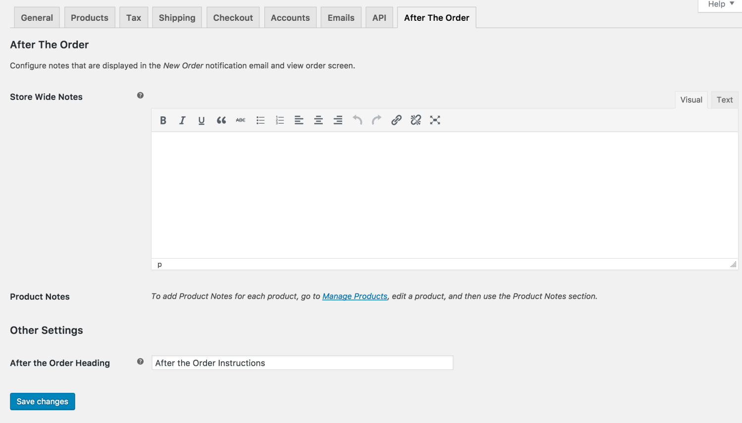 WooCommerce After the Order Documentation - WooCommerce