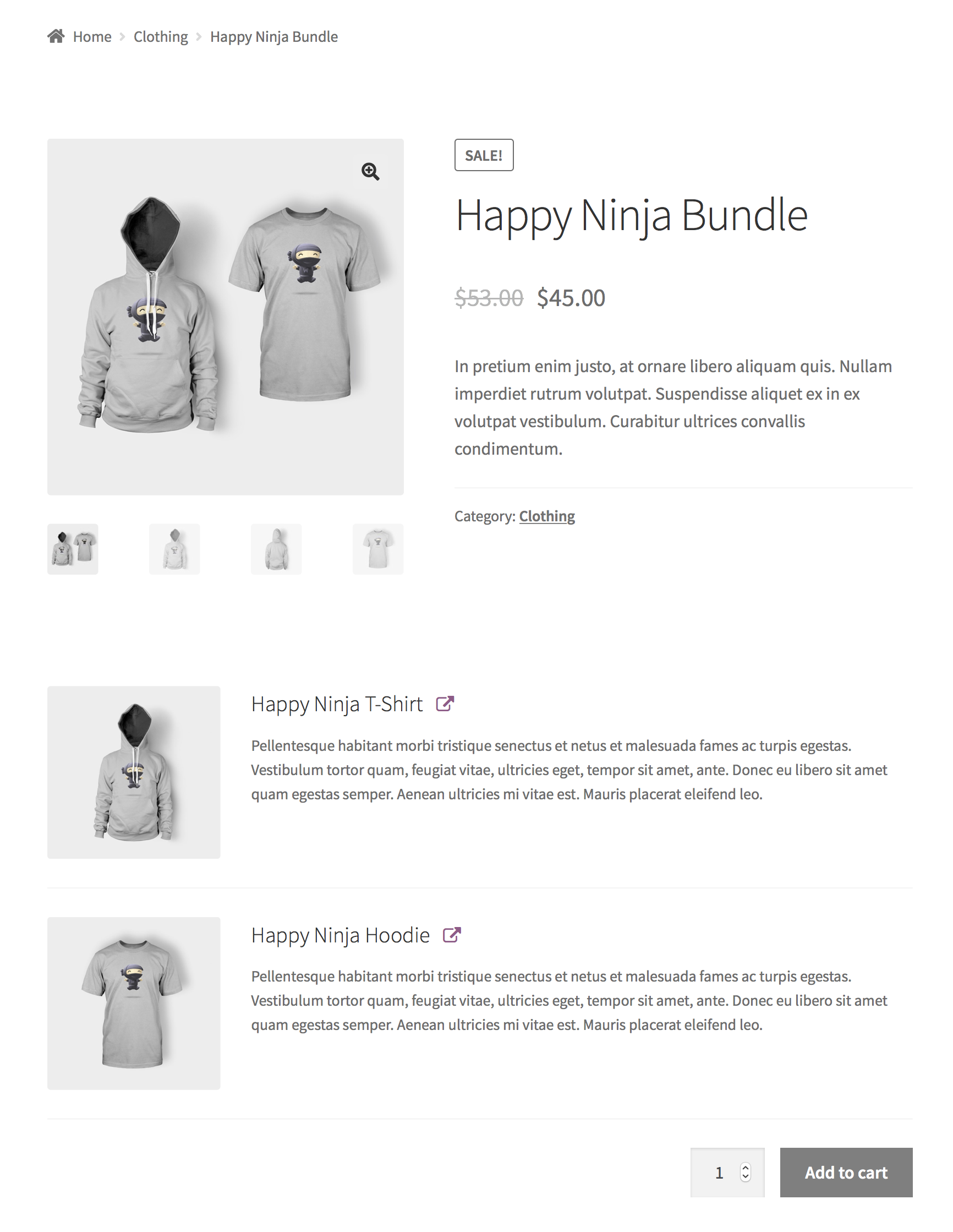 Use Case: Create Simple Product Kits Documentation - WooCommerce