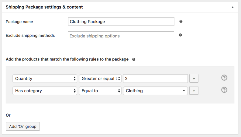 Advanced Shipping Packages Documentation - WooCommerce