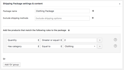 Advanced Shipping Packages Documentation - WooCommerce