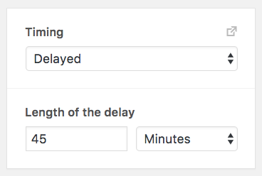 Timing Options Documentation - WooCommerce