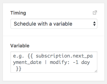 Timing Options Documentation - WooCommerce