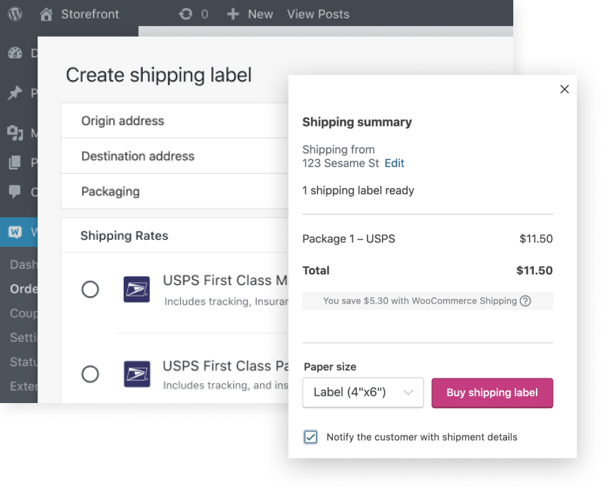 WooCommerce Shipping