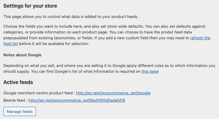 Google Product Feed - Setting up your feed in Google Merchant Centre ...