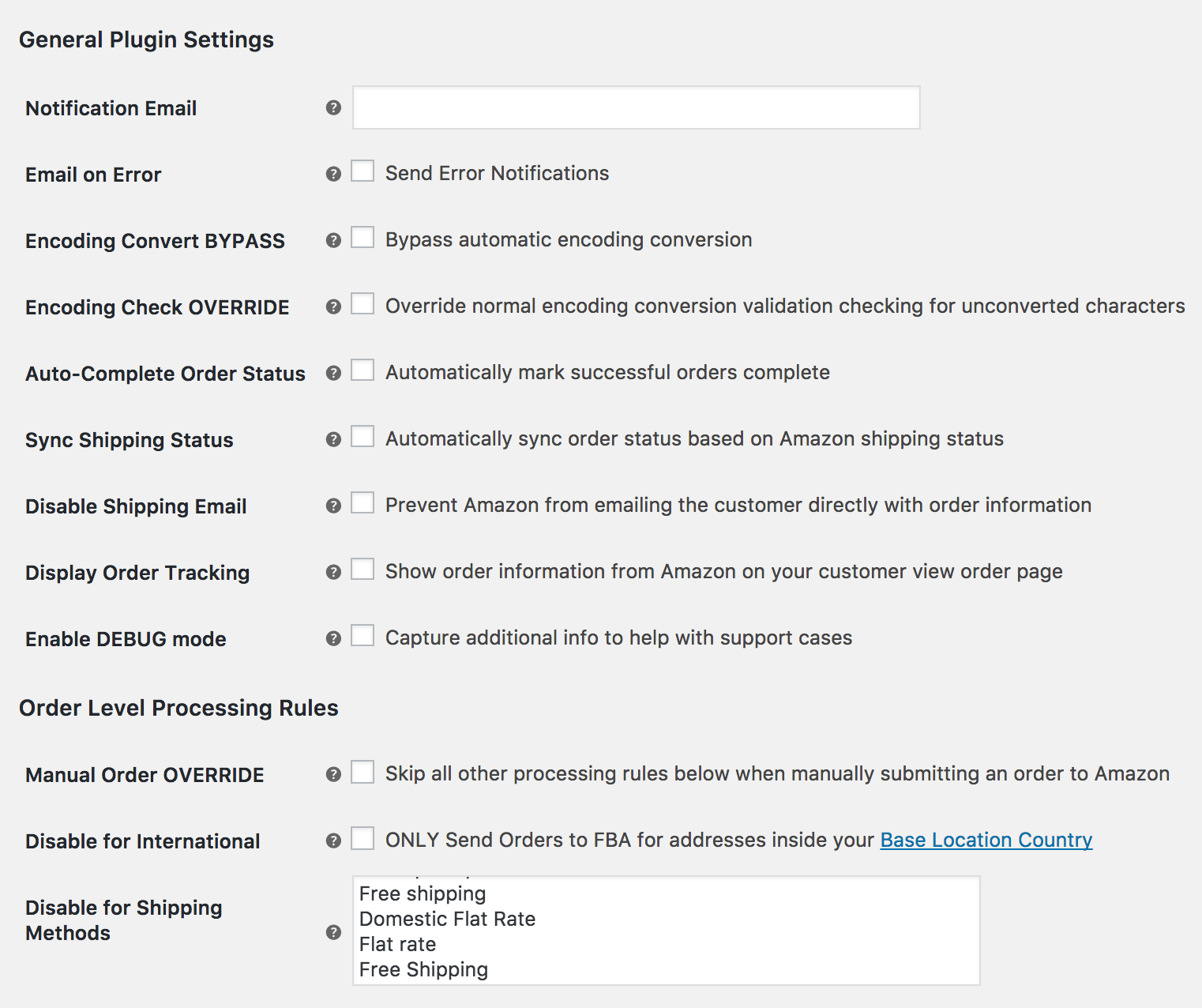 Amazon Fulfillment (MCF) for WooCommerce Documentation - WooCommerce