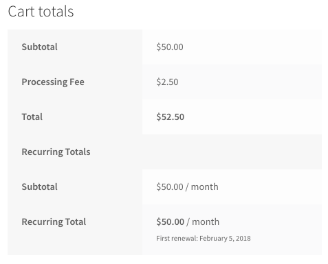 Developer Guide to Cart and Recurring Cart Fees Documentation - WooCommerce