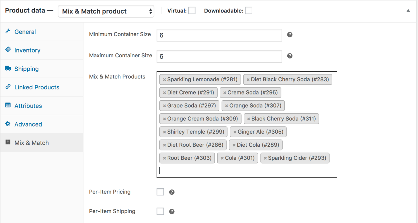 Mix and Match Use Case: Six pack Documentation - WooCommerce