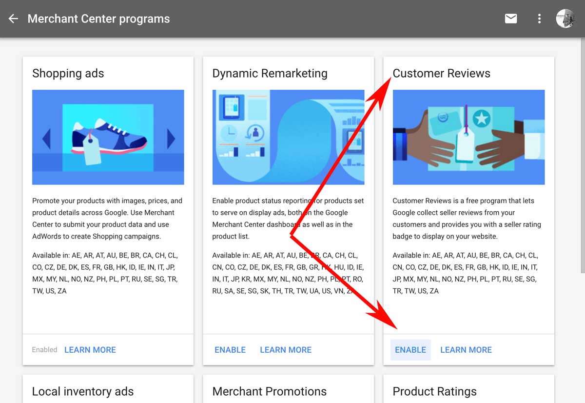 Google Merchant Center Customer Reviews Integration - WooCommerce ...
