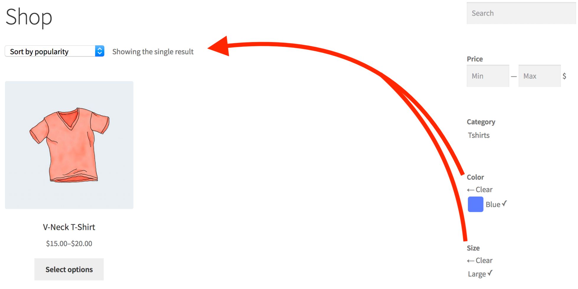 Product Filter Attributes Documentation Woocommerce