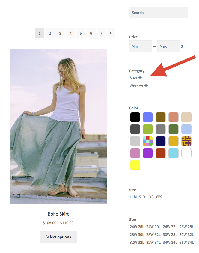 Product Filter Categories Documentation Woocommerce