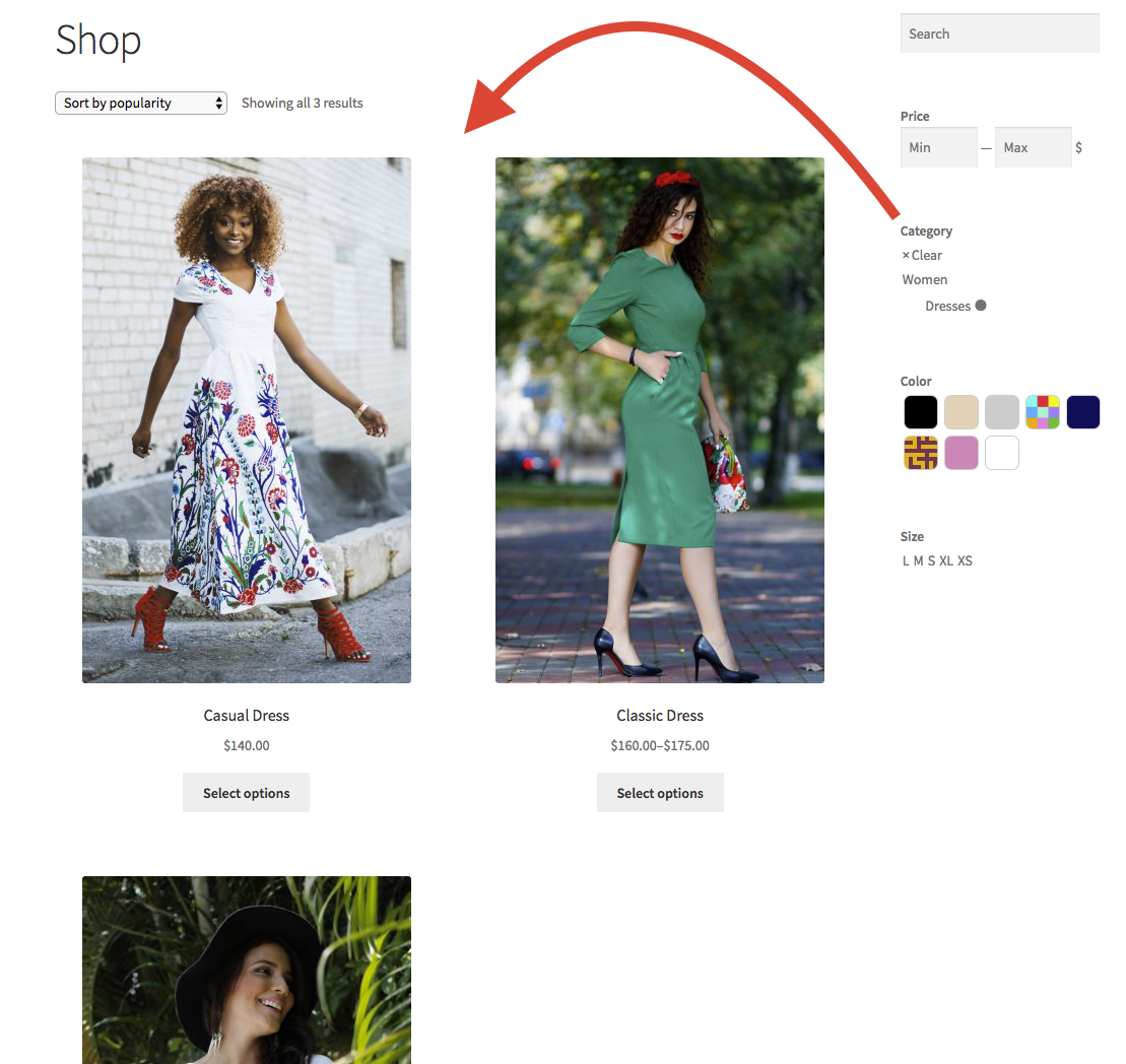 Product Filter – Categories Documentation - WooCommerce