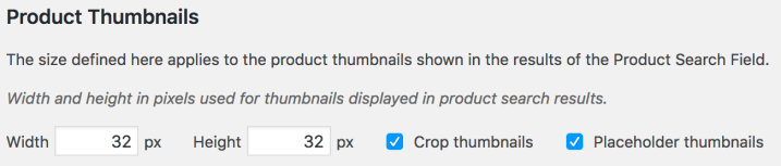Thumbnails Documentation - WooCommerce