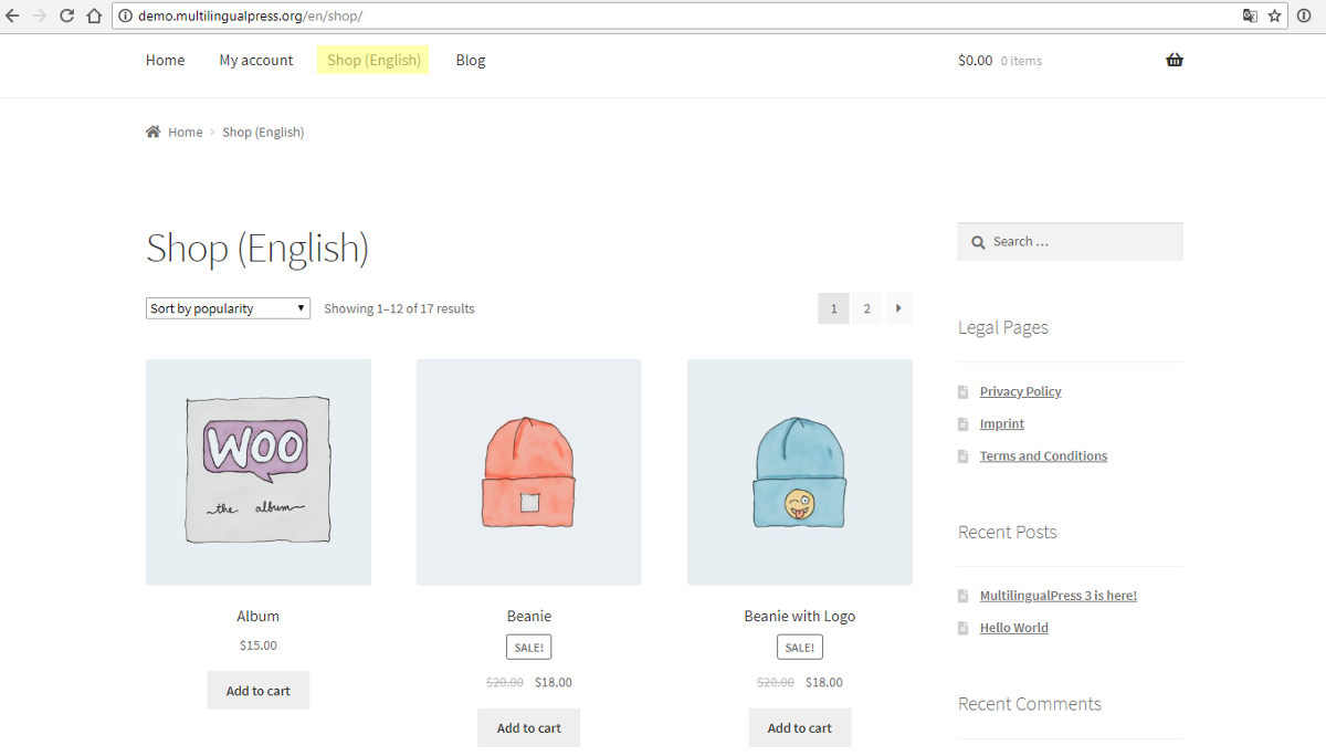 MultilingualPress - WooCommerce Marketplace