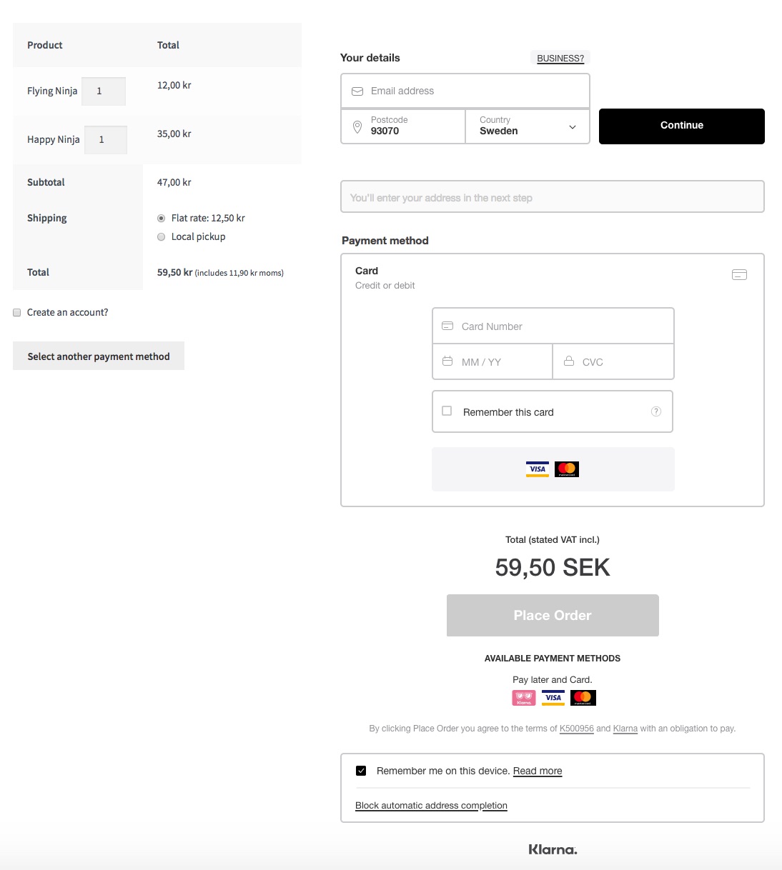 Klarna Checkout Hooks: Actions & Filters Documentation - WooCommerce