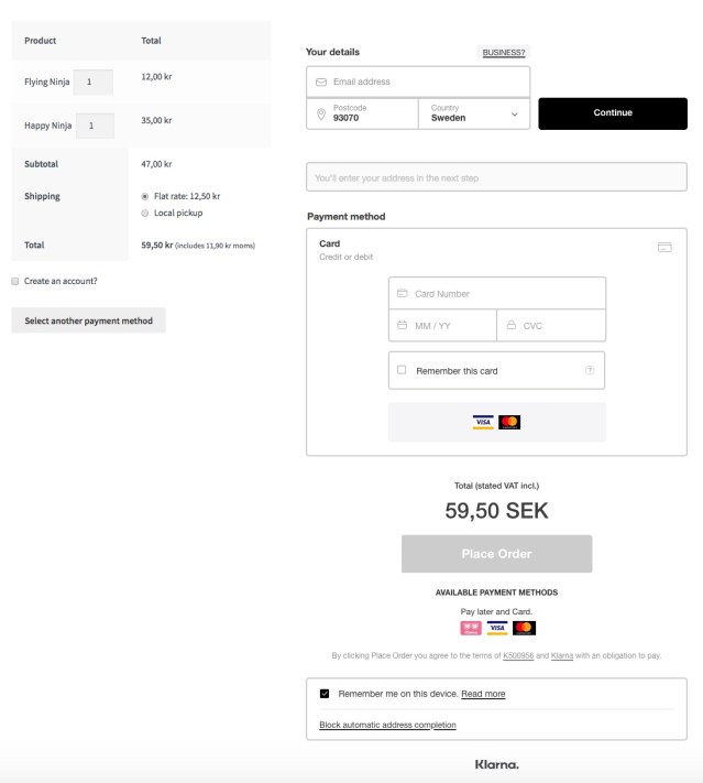 Klarna Checkout Hooks: Actions & Filters Documentation - WooCommerce