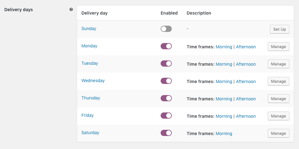 Order Delivery Setup and Configuration Documentation - WooCommerce
