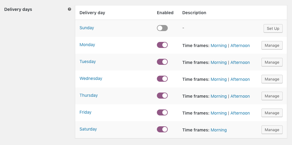 Order Delivery Setup and Configuration Documentation - WooCommerce