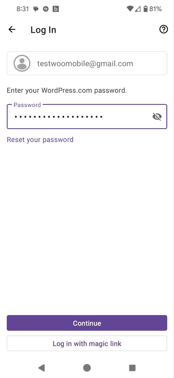WooCommerce for Android Documentation - WooCommerce