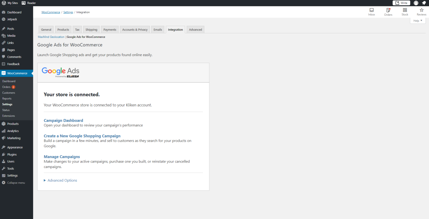Google Ads & Marketing Documentation - WooCommerce