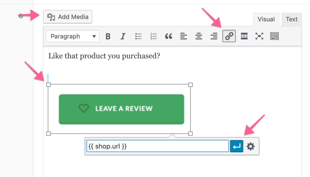 Adding buttons to workflow emails Documentation - WooCommerce