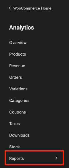 Sales Analysis for WooCommerce Documentation - WooCommerce