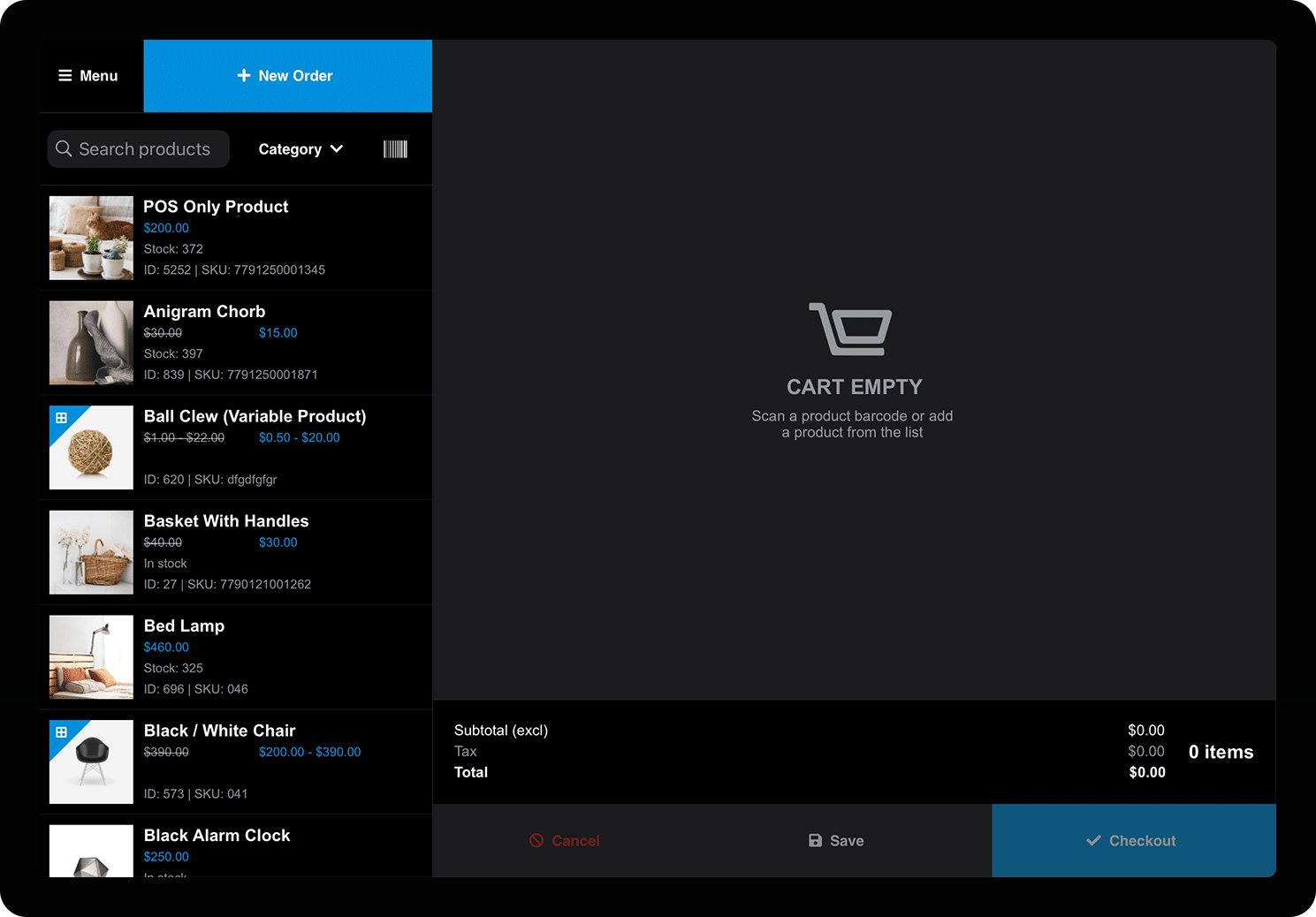 WooCommerce Point of Sale (POS) - FooSales for WooCommerce
