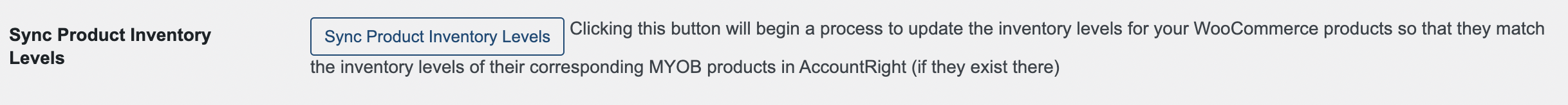 Syncing with MYOB Integration Plugin Documentation - WooCommerce