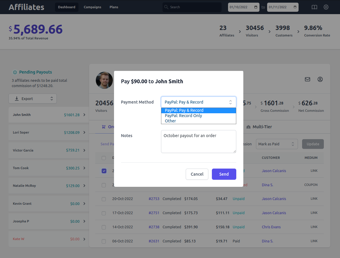 Affiliate For WooCommerce - WooCommerce Marketplace