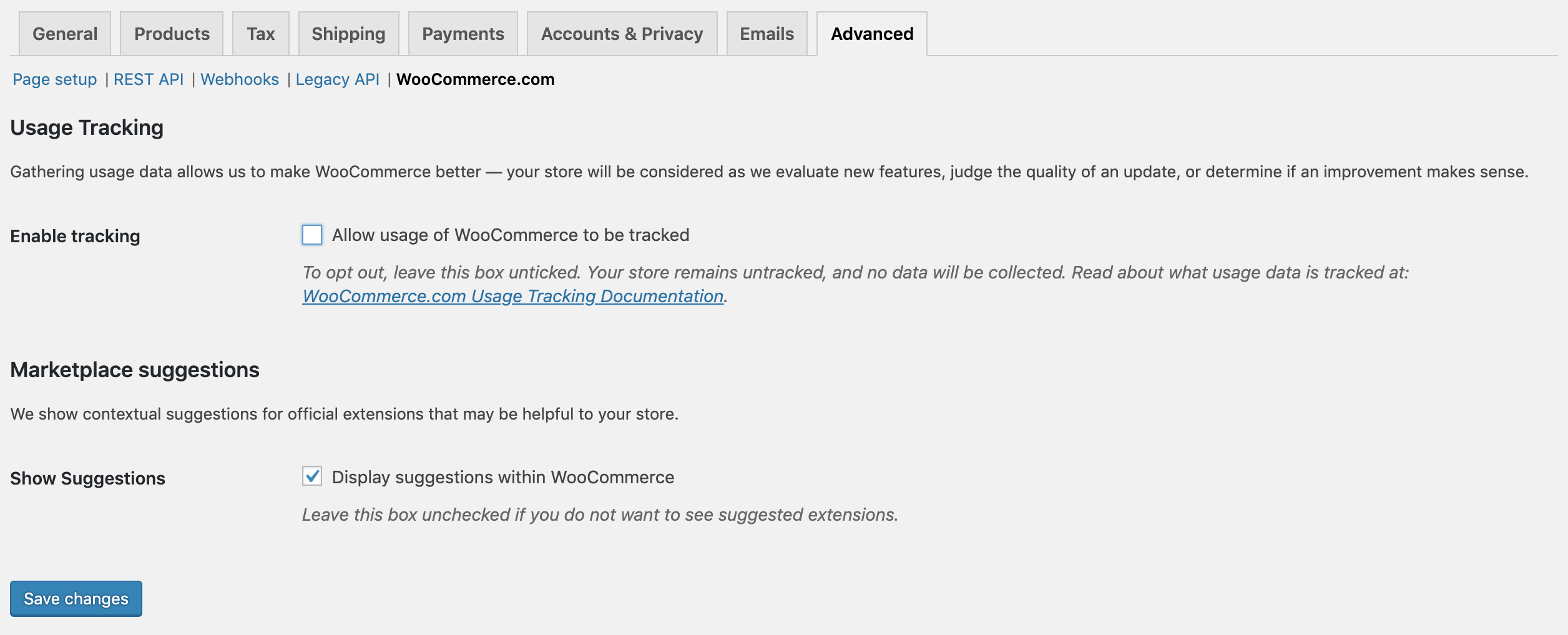 Woocommerce Usage Tracking Woocommerce
