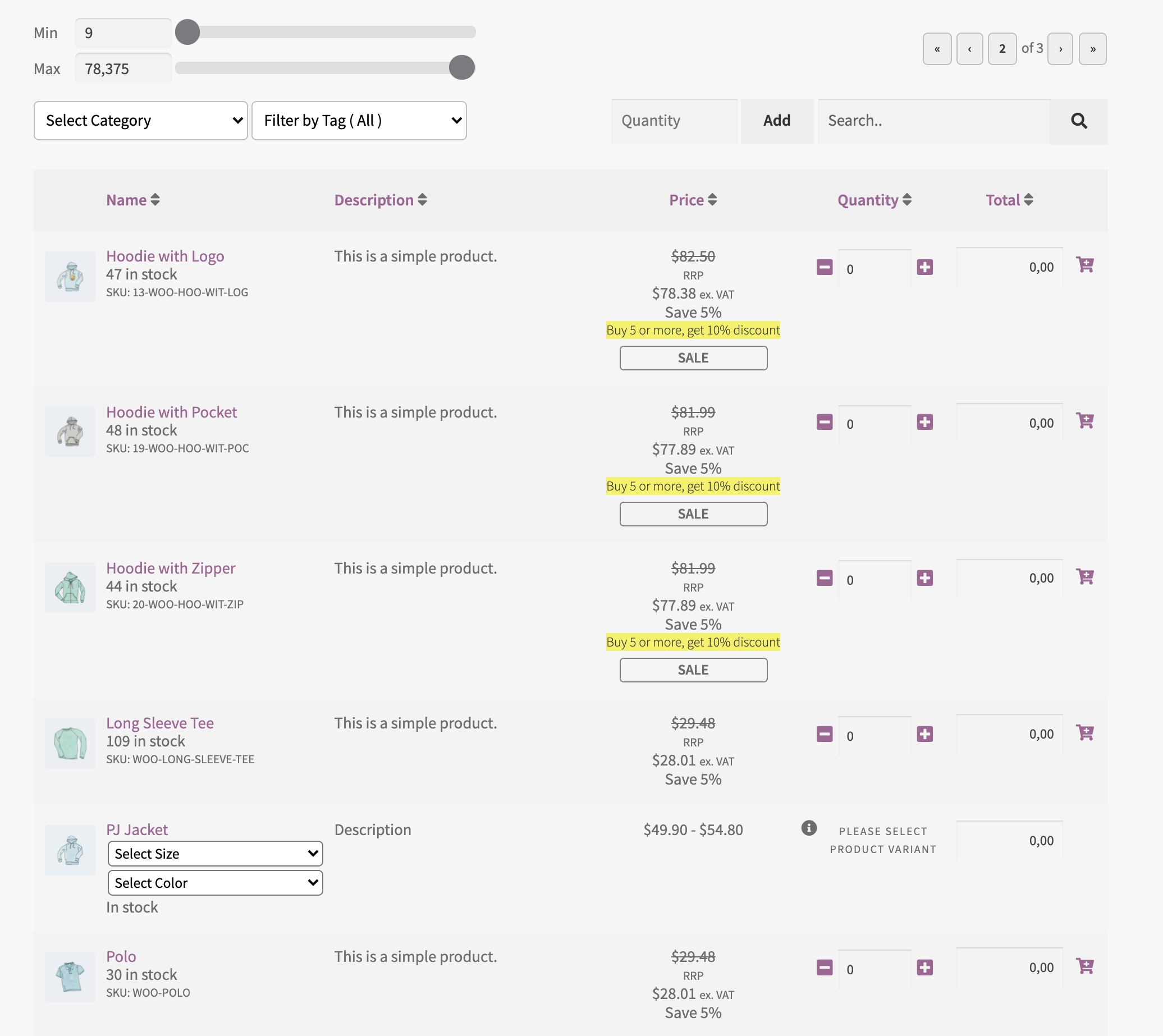Bulk Shop Woocommerce Marketplace