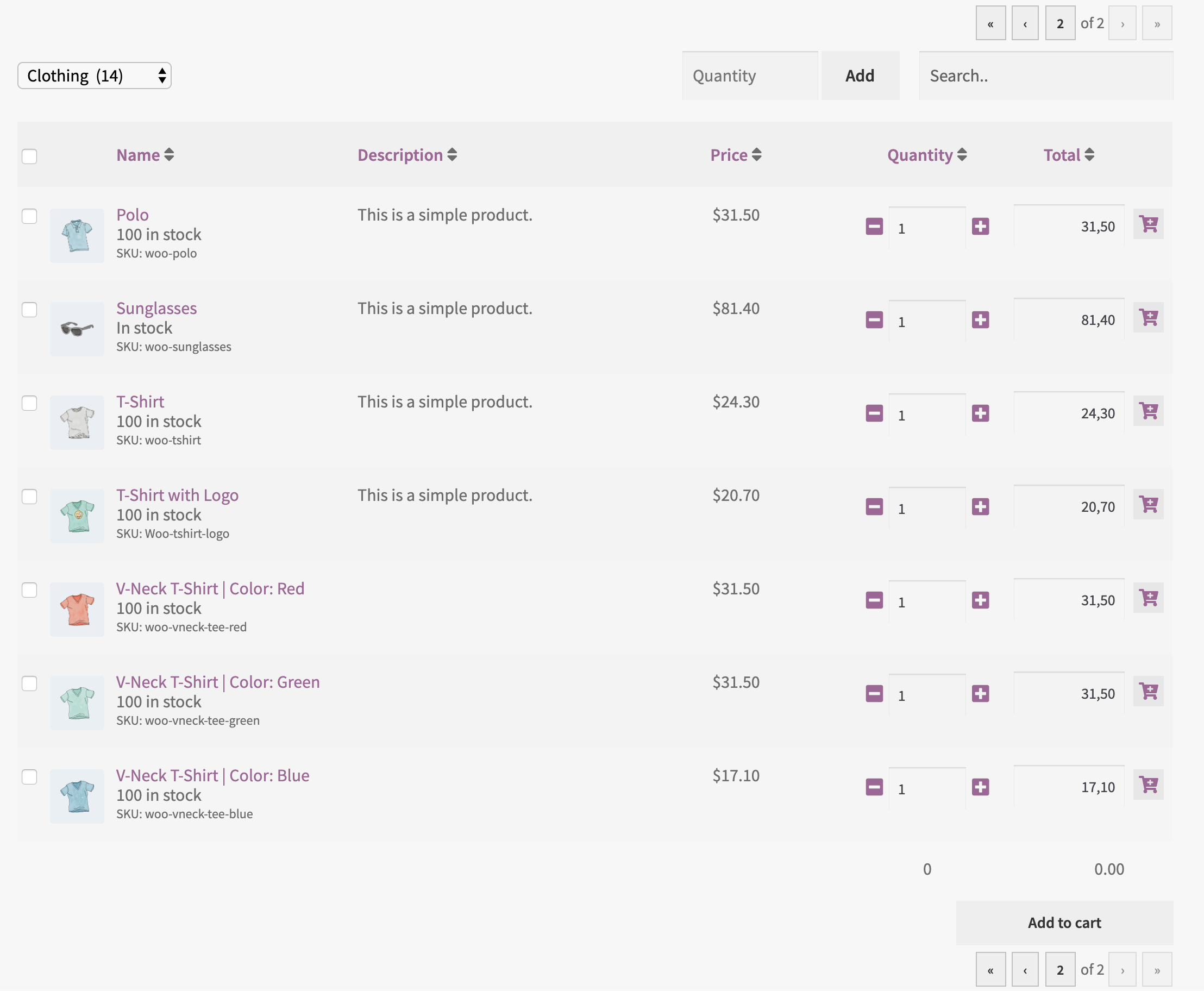 Bulk Shop For Woocommerce Woocommerce