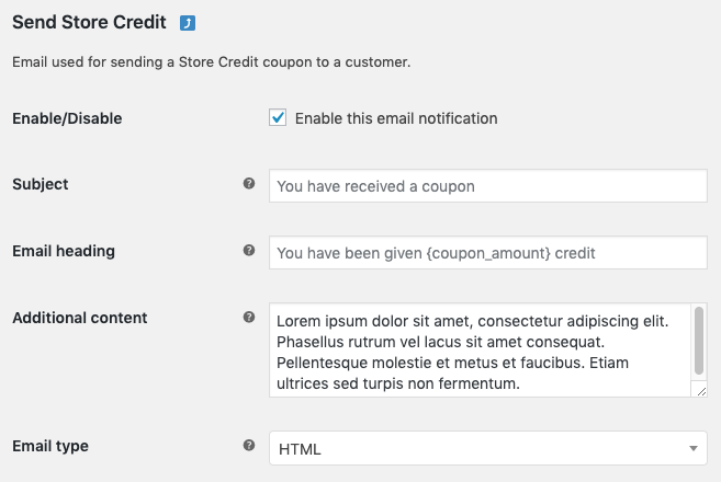 Store Credit Documentation - WooCommerce