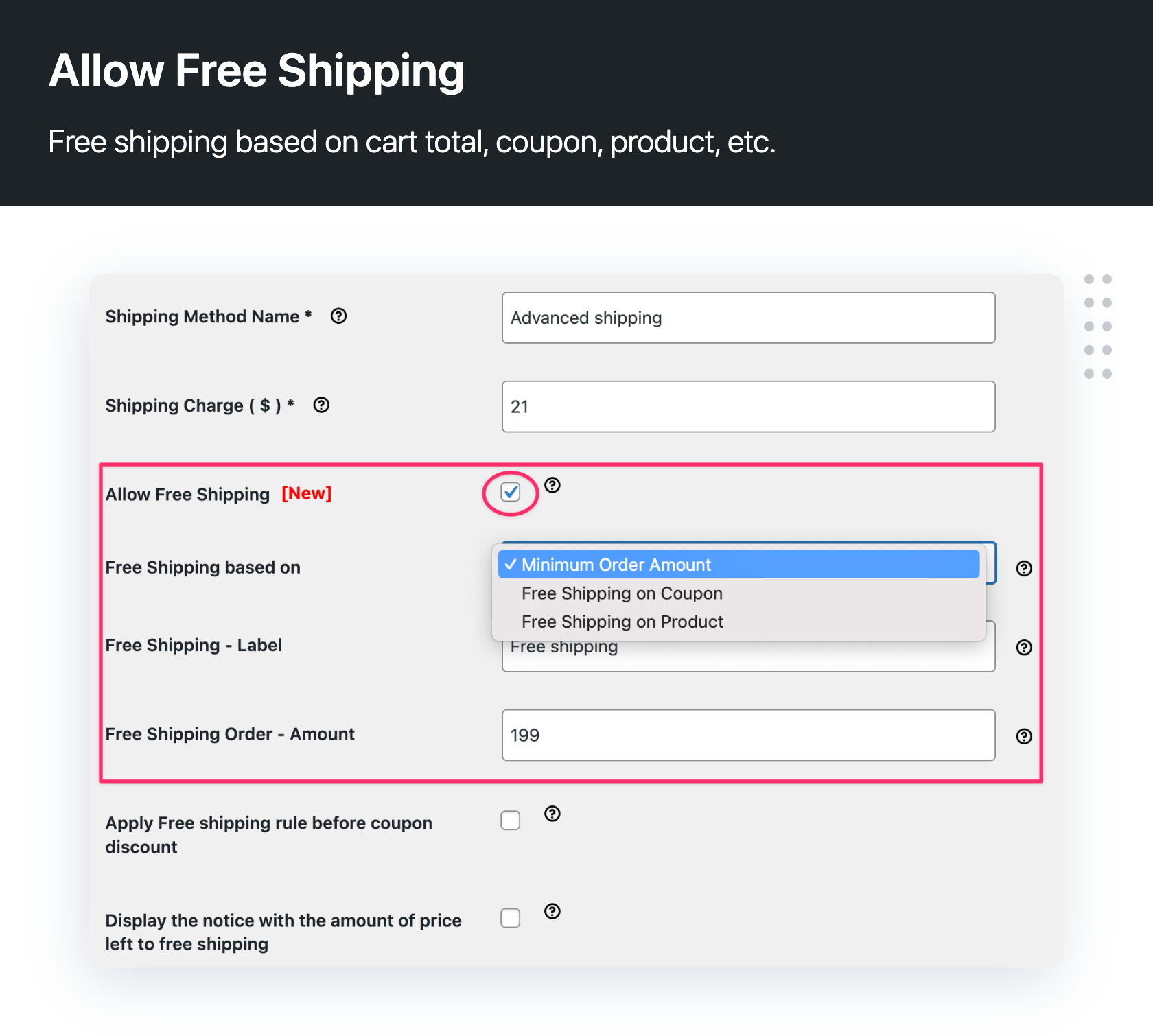 Advanced Flat Rate Shipping Method For Woocommerce Woocommerce Marketplace