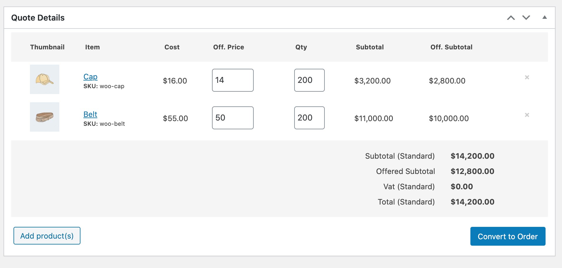 WooCommerce Request a Quote Plugin - Product Quotation