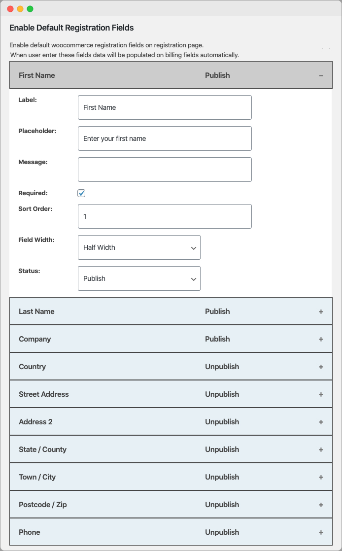 WooCommerce Registration Plugin: Custom Fields & User Roles
