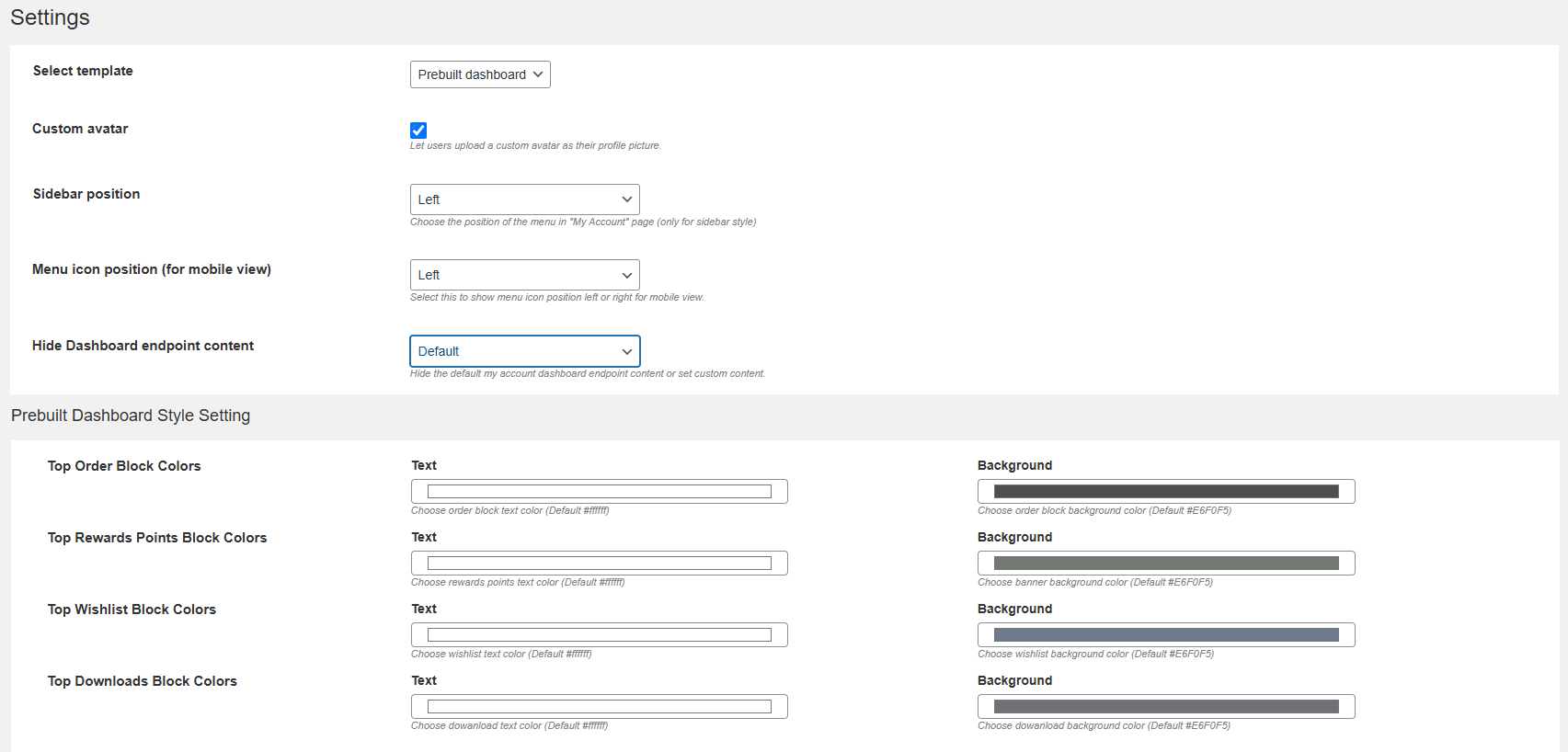 Customize WooCommerce My Account Page and User Dashboard