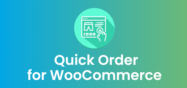 Quick Order For Woocommerce Woocommerce