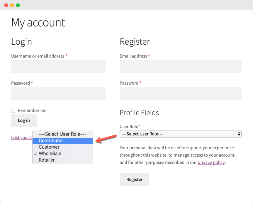 Woocommerce Registration Plugin Custom Fields And User Roles
